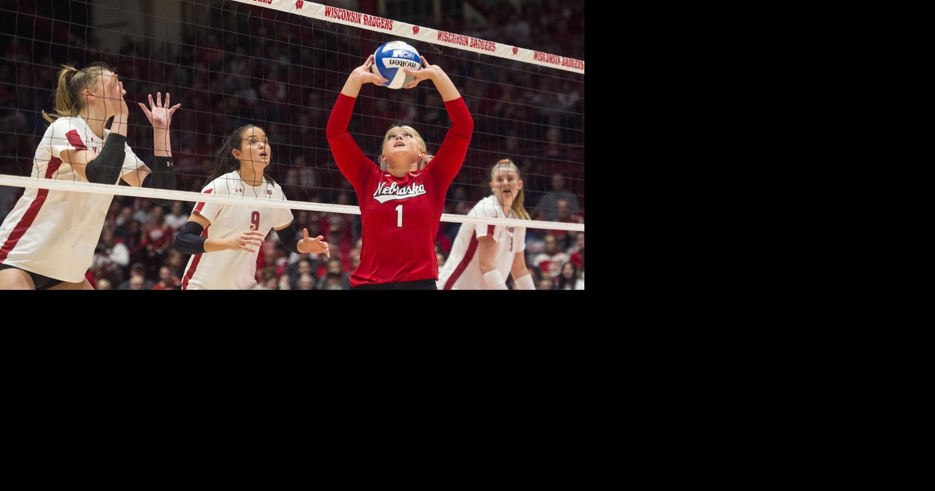 No. 1 Nebraska volleyball swept by No. 5 Wisconsin: 'Everything was ...