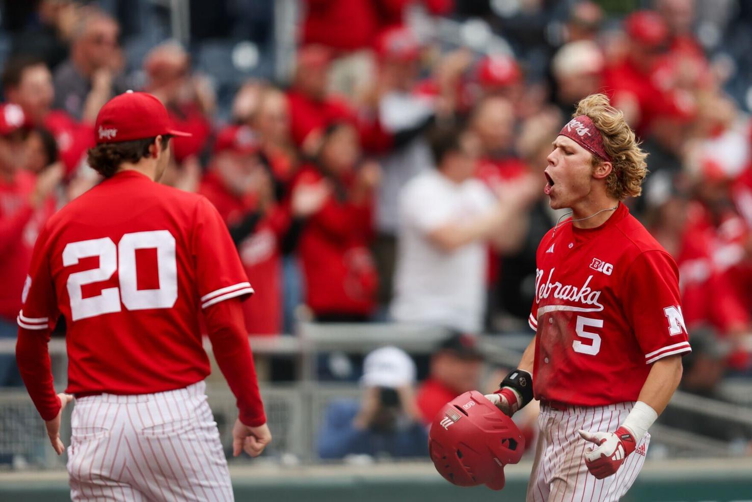 Nebraska bounces Oregon, advances to Big Ten baseball semis