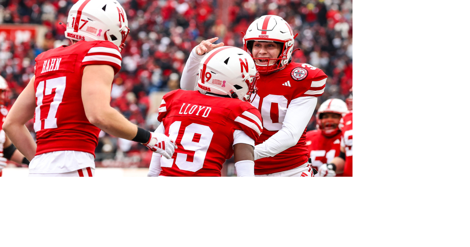 Nebraska football defeats Purdue