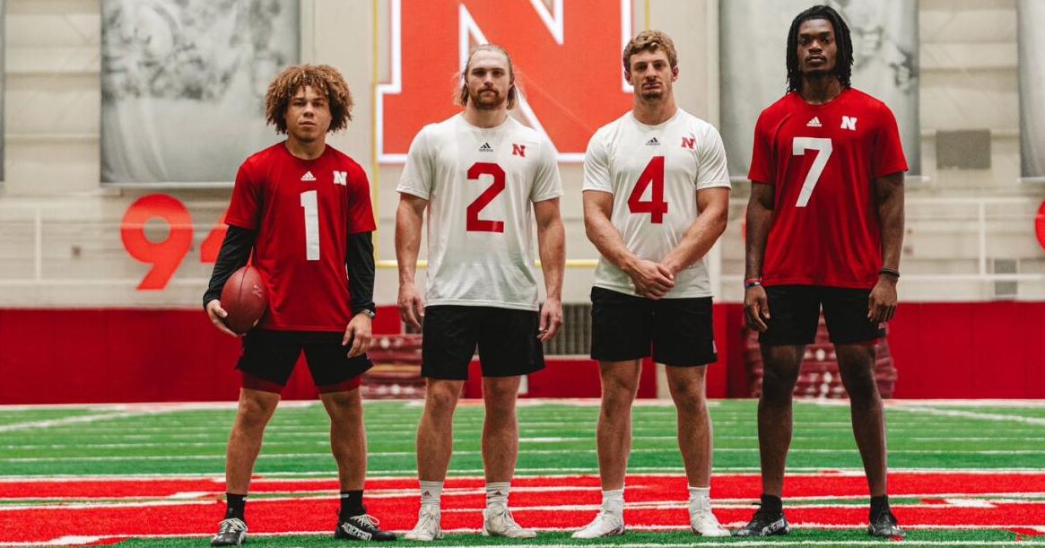 Nebraska unveils first single-digit jersey number players