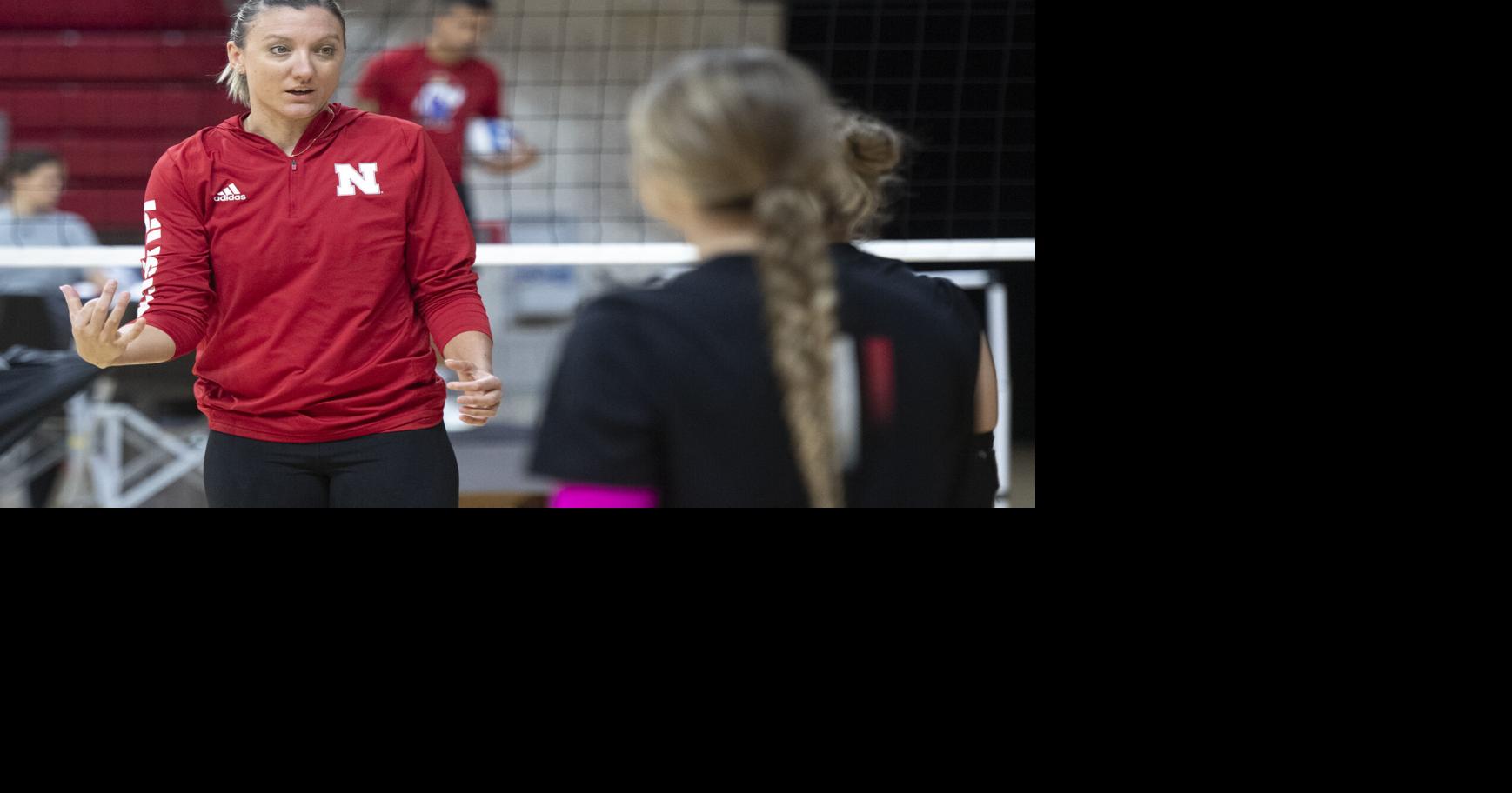 Jordan Larson acclimating as Nebraska volleyball assistant