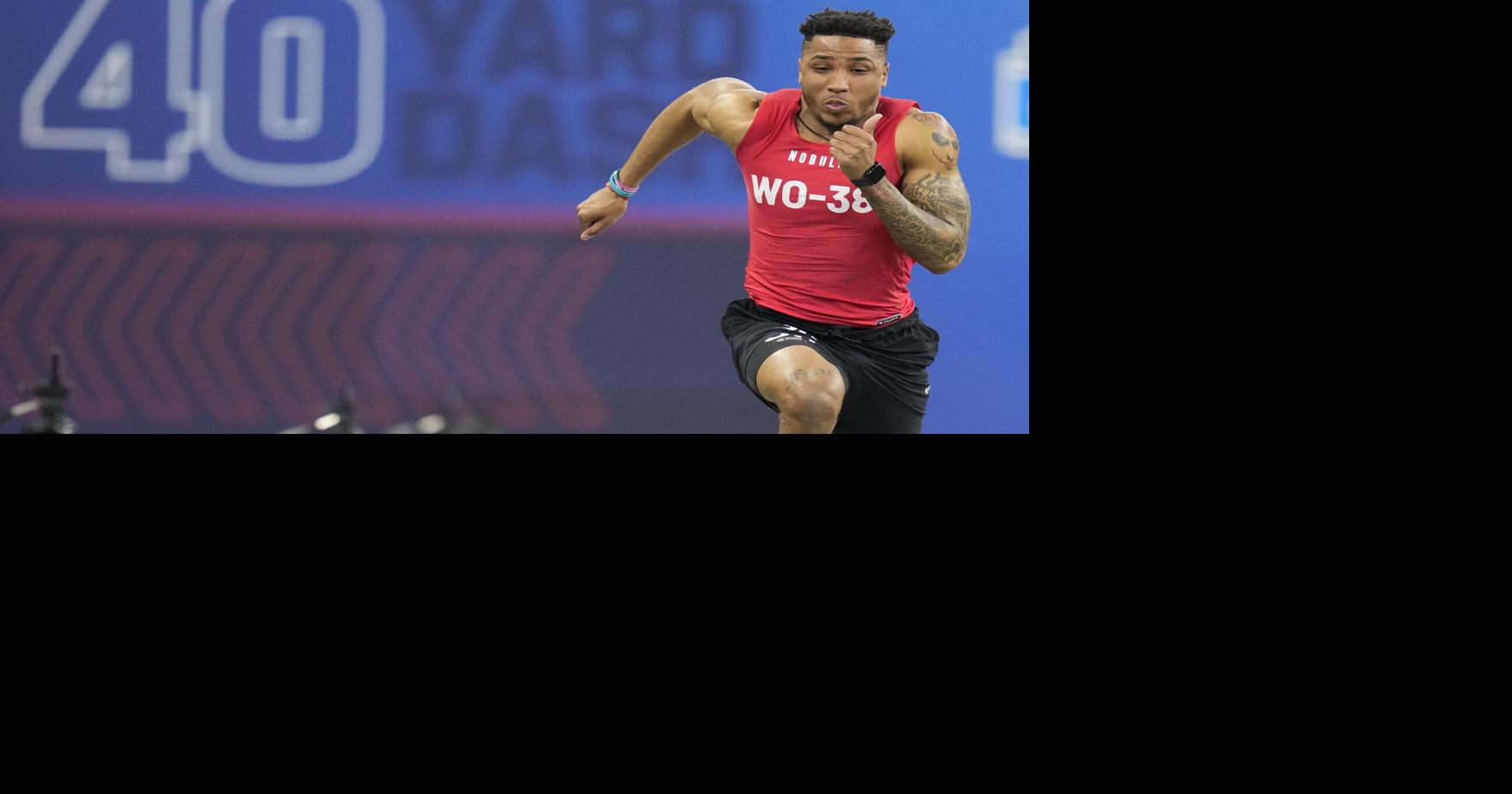 Ex-Husker Trey Palmer runs fastest 40-yard dash among wide receivers at ...