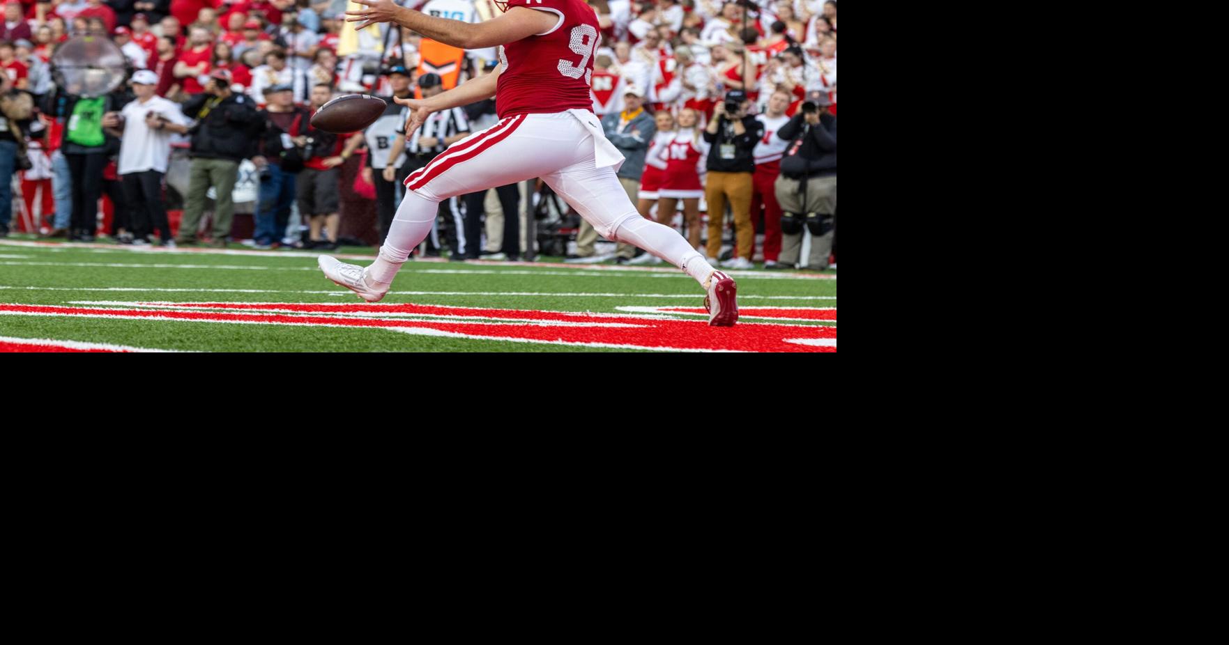 Nebraska's Brian Buschini appreciates the art of punting on display in ...