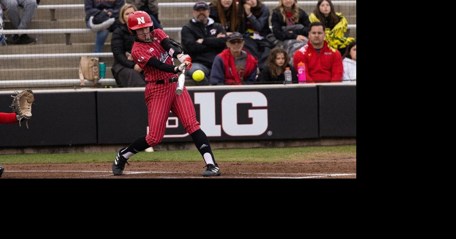 Harness, Wallace help Nebraska softball down Maryland