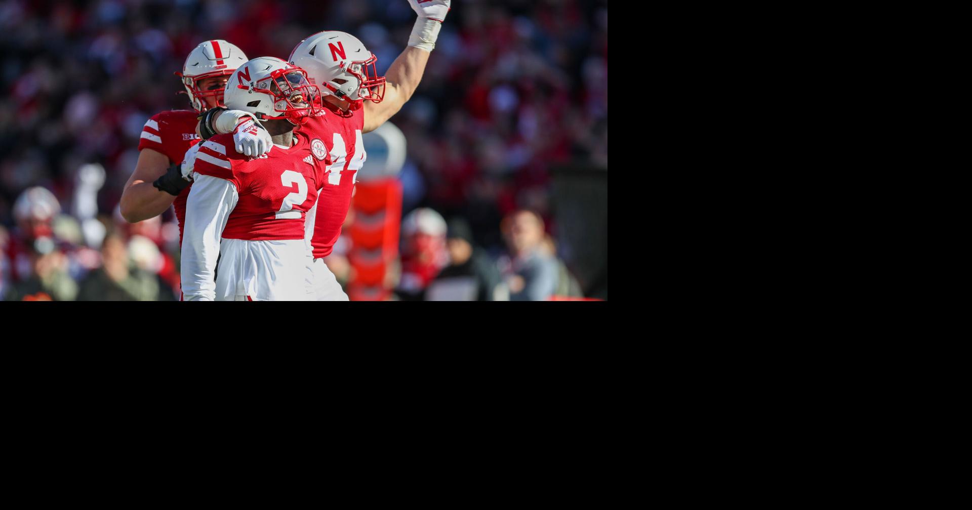 Nebraska's 'iron men' - Caleb Tannor and Quinton Newsome - holding ...