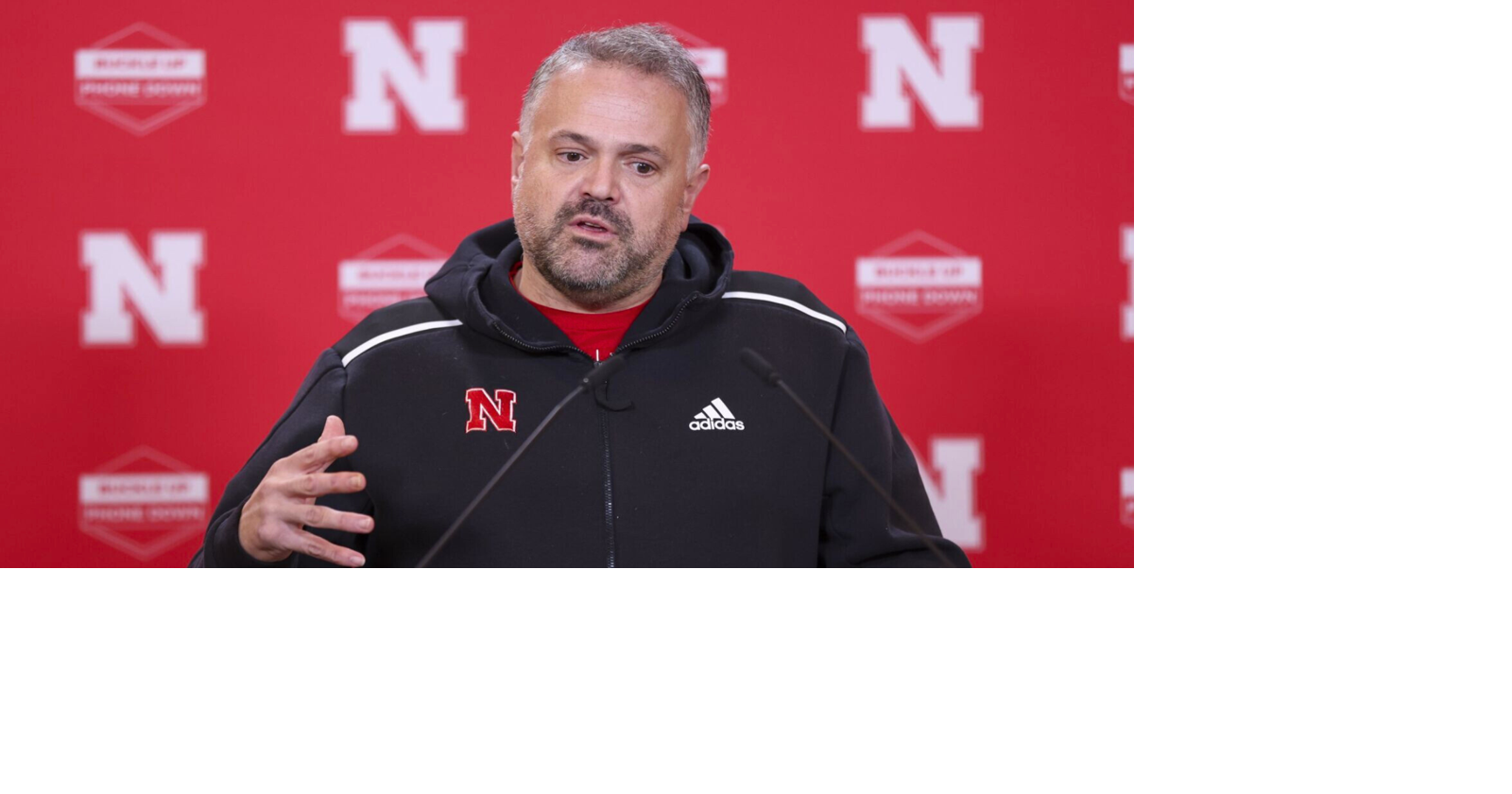 Nebraska football sets schedule for Matt Rhule summer camps
