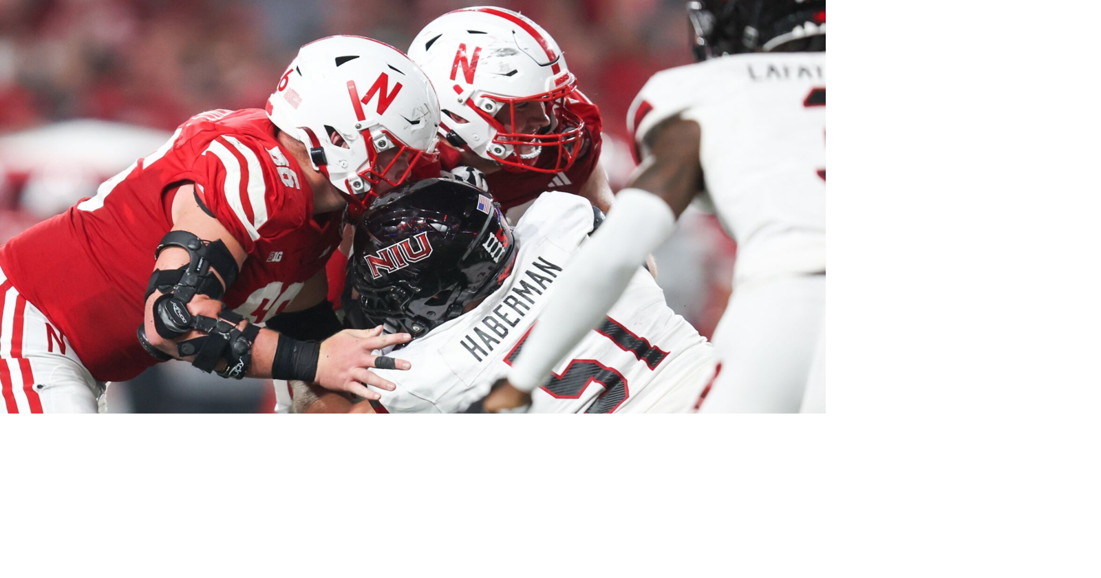 Nebraska played more physically against NIU