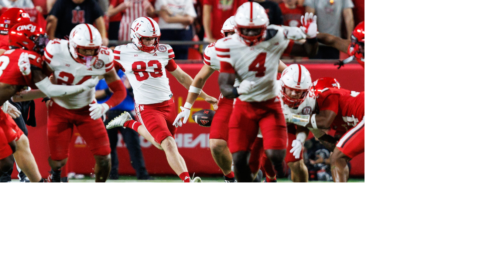 Sam McKewon's grades the Huskers after Nebraska vs. Cincinnati