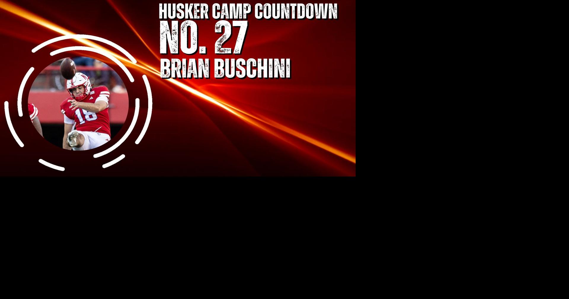 Husker Camp Countdown: No. 27 Brian Buschini