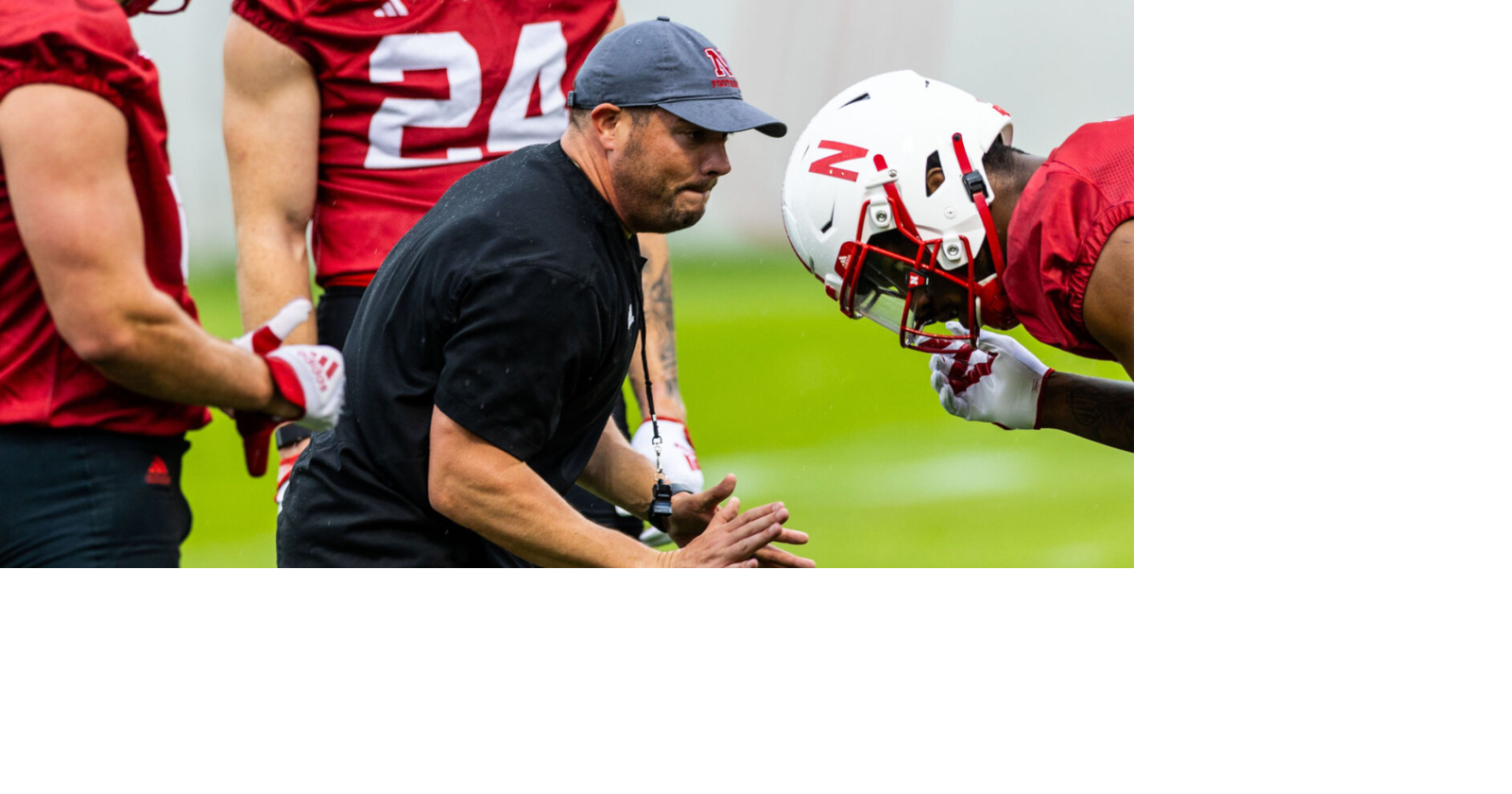 Nebraska tight ends coach makes his own career luck