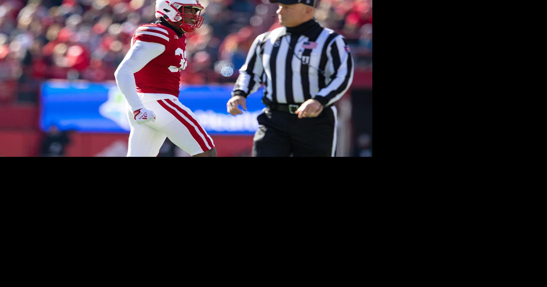 Former Nebraska edge Ochaun Mathis selected in 6th round of NFL draft