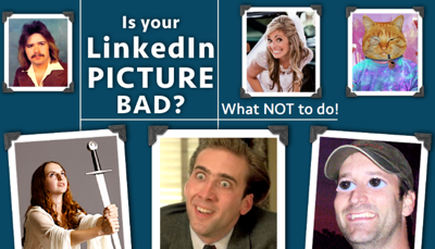 7 signs you have a bad LinkedIn profile picture | Open Mic | ibmadison.com