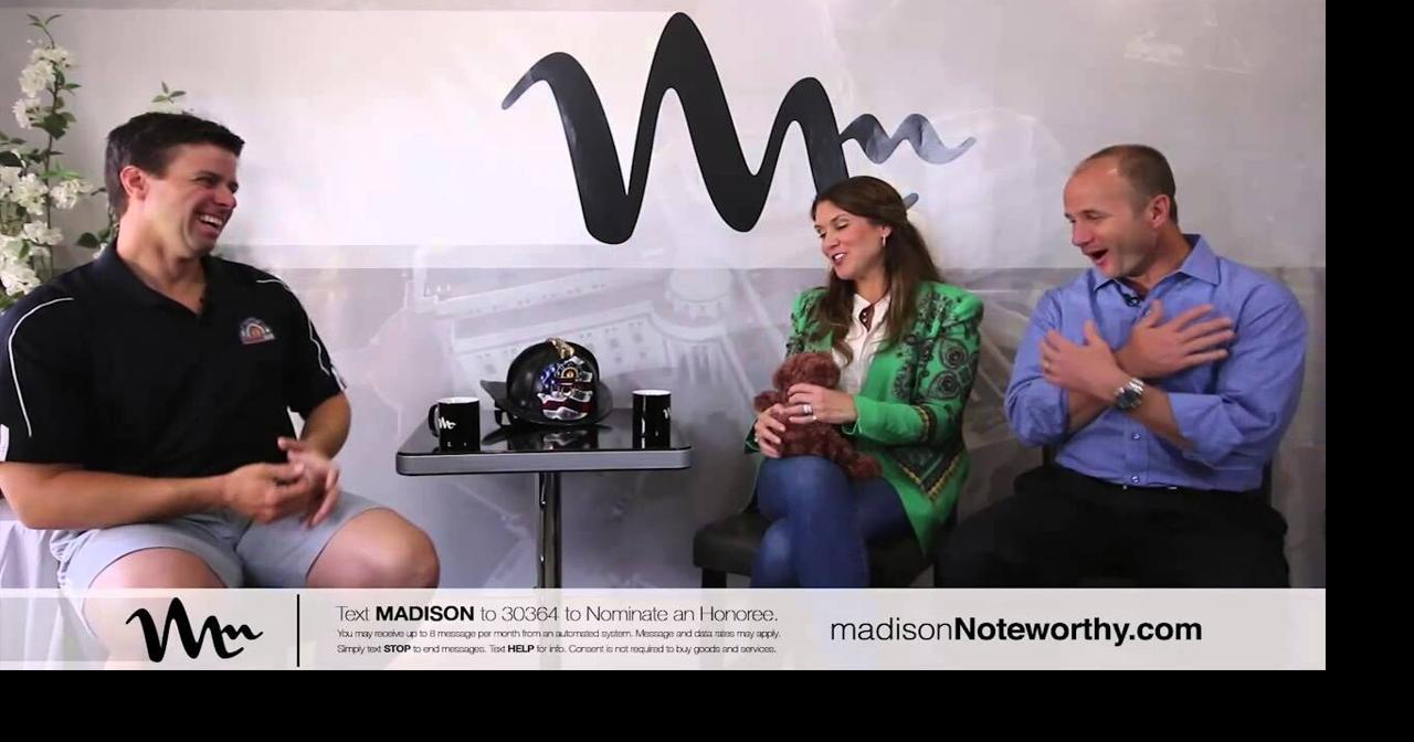 Passion to inspire burns inside Madison's 'Fireman Rob' | Video ...