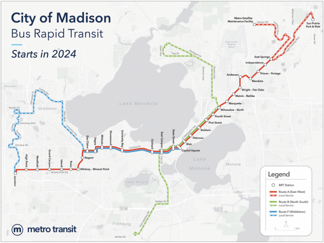 BRT on schedule | In Business Madison | ibmadison.com