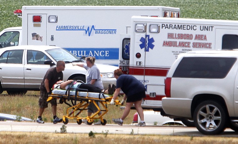 Megabus crash in Illinois; 1 dead, 3 dozen hurt | National News ...