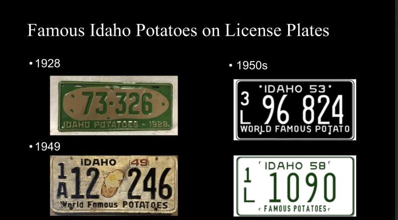 Idaho drivers will soon have two new potato-themed license plates ...