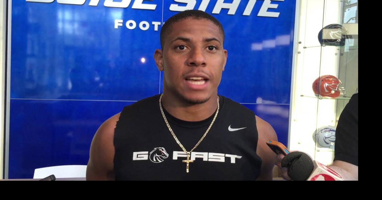 Jonathan Moxey talks after Boise State's first practice (8-4-16 ...