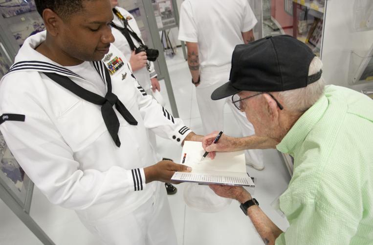 USS Idaho crew members tour Warhawk Air Museum, state | Local News ...