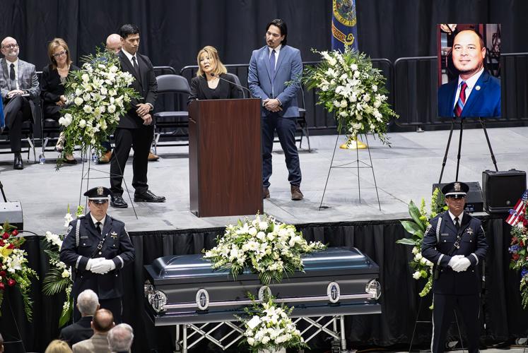 'Friends, Rick is home': Nampa mayor eulogized at Ford Idaho Center ...