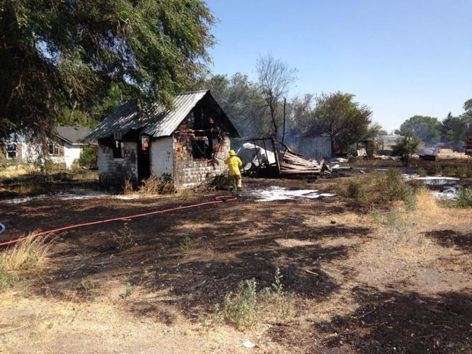 Four buildings destroyed in Melba fire | Local News | idahopress.com