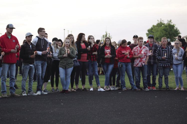 'SMILE ON:' Melba community holds vigil for teen crash victim | Local ...