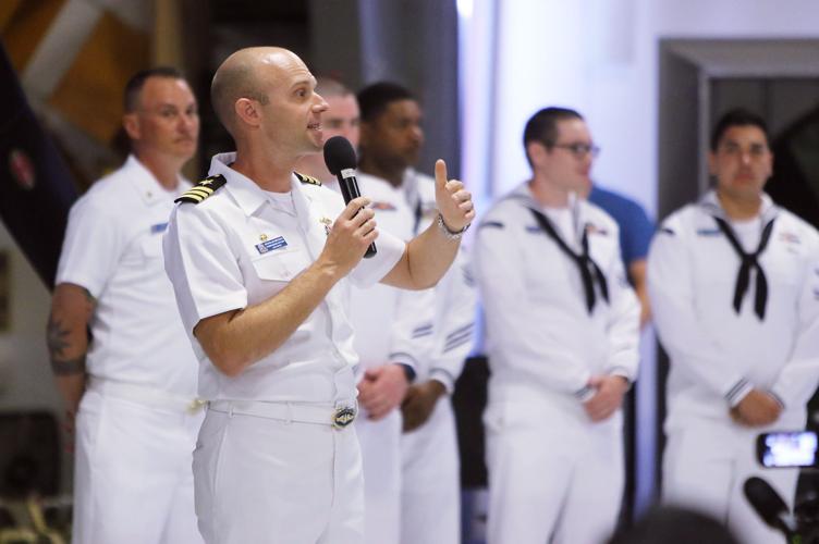 USS Idaho crew members tour Warhawk Air Museum, state | Local News ...