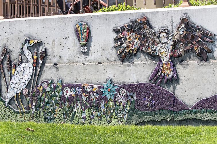 Local artist to continue work on greenbelt mosaic in Garden City ...