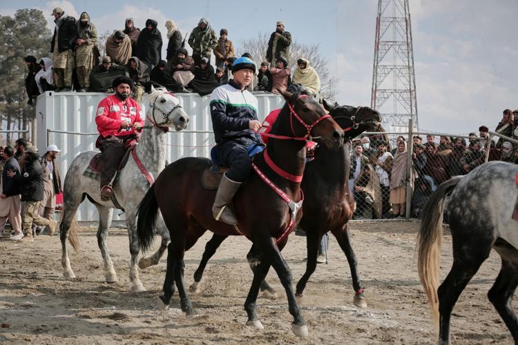 Photos capture Afghanistan’s traditional buzkashi tournament near Kabul ...