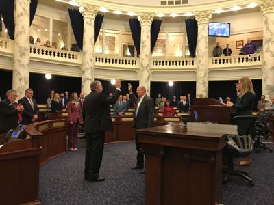 Legislature opens organizational session, Moyle sworn in as speaker ...