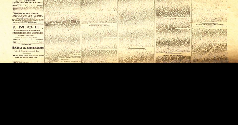 Idaho State Archives digitizing historical newspapers | Local News ...