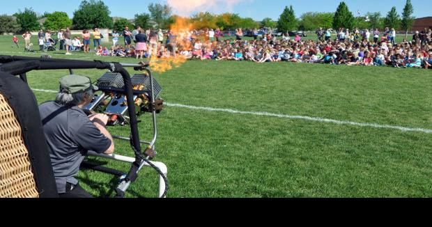 Hot Air Balloon Demo at Andrus Elementary | Photo Gallery | idahopress.com