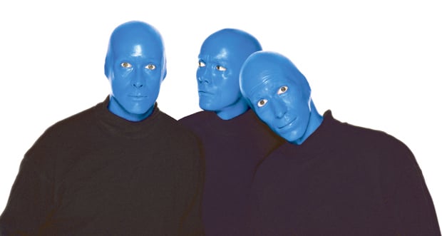 Bald and blue: First-ever theatrical production of Blue Man Group plays ...