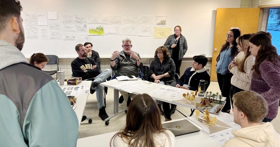 U of I students create designs for Vandal Healing Garden and Memorial ...