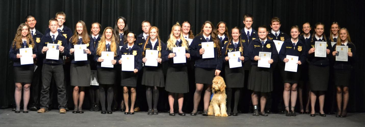 80 Meridian FFA members receive Greenhand, Chapter degrees | Meridian ...