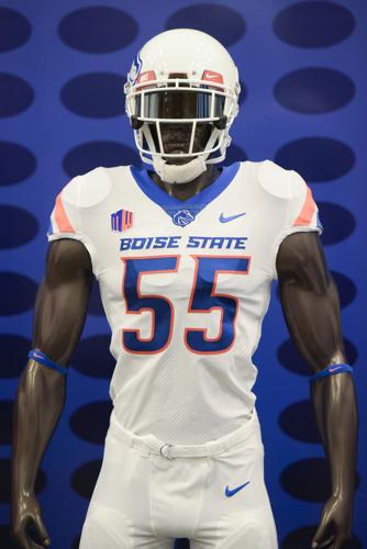 Broncos get back to 'blue collar' with debut of new football uniforms ...