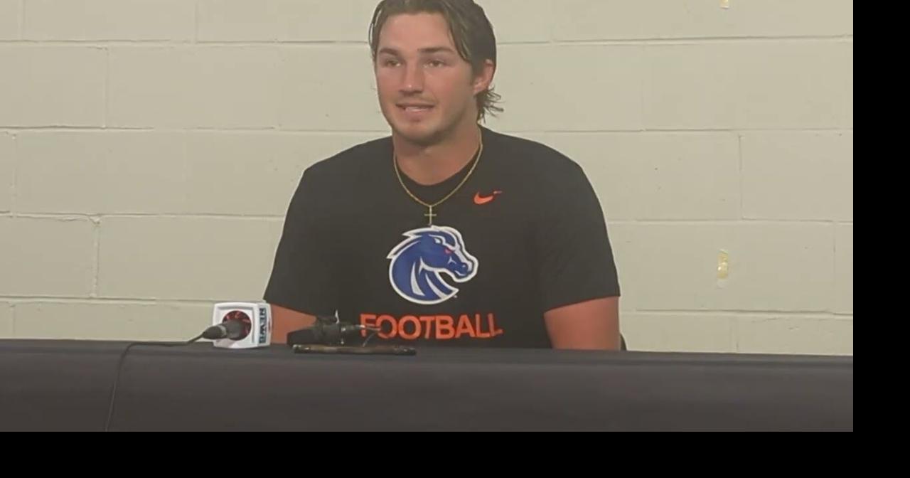 Video: Riley Smith talks after Boise State's 34-17 loss to Oregon State ...