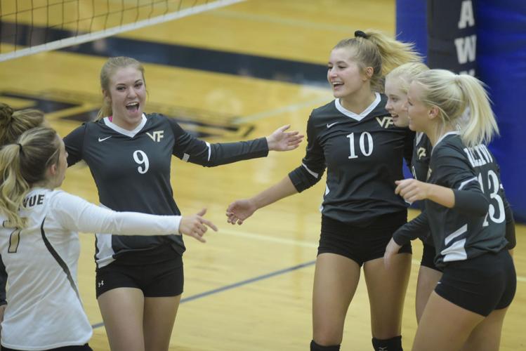 Skyview vs Vallivue Volleyball | Nampa | idahopress.com