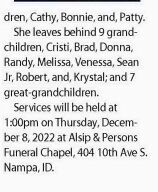 Frances "Frankie" Higgins | | idahopress.com