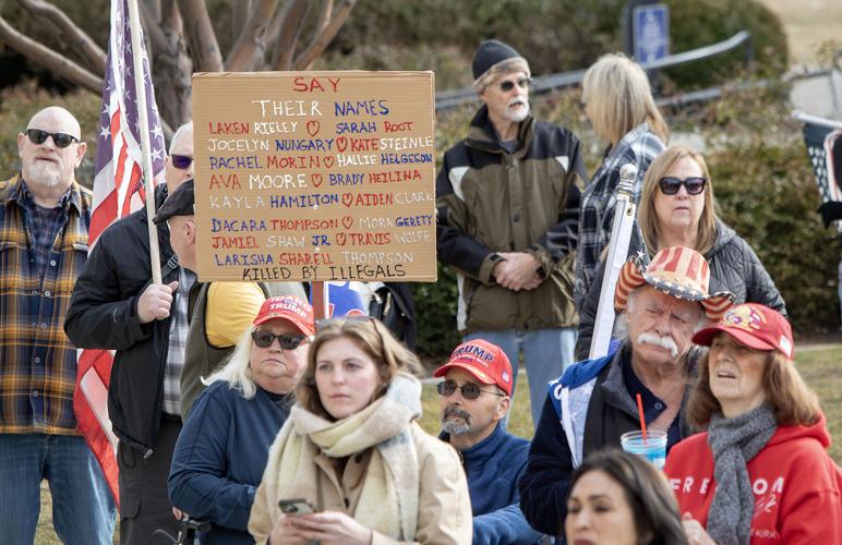 'Idaho Stands with ICE' rally sees hundreds at Idaho State Capitol as ...