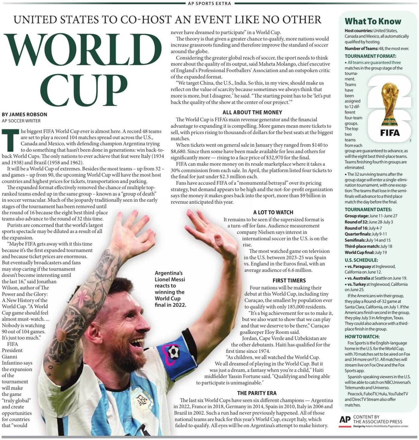 AP SE WORLD CUP 2026 HALF | National Sports | idahopress.com