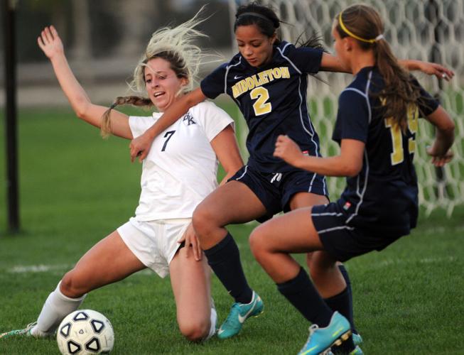 Bishop Kelly Vs. Middleton Girls Soccer | Photos | idahopress.com