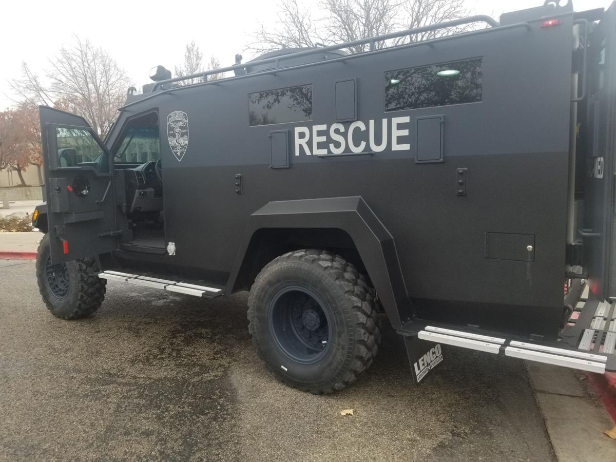 Ada County Paramedics debut new armored ambulance | Local News ...