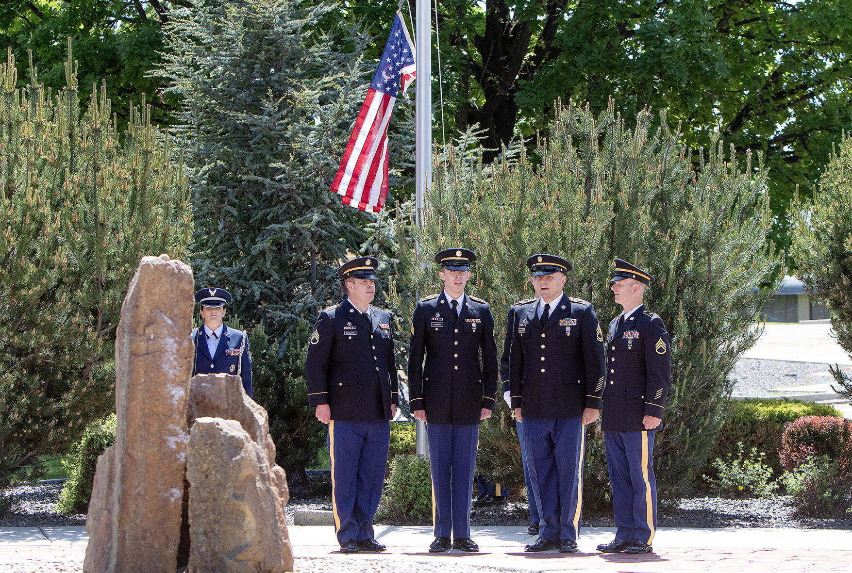 'More than a date on a calendar': Memorial Day celebration at Gowen ...