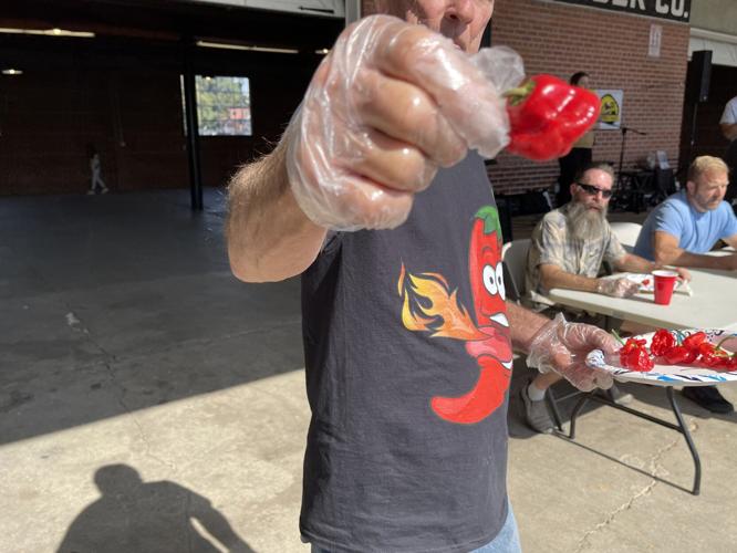 Comin' in hot: Hot Pepper Challenge eating contest at Nampa Farmers ...
