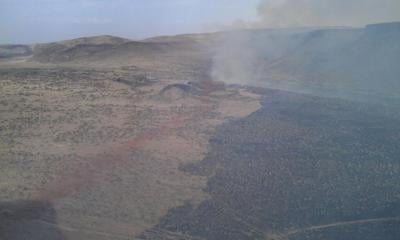 Fire near Melba torched 1,200 acres, now contained | Complete news ...