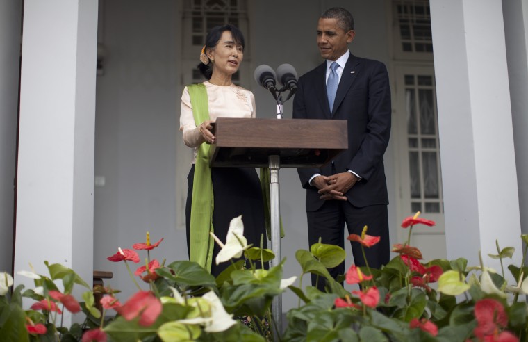 AP PHOTOS: Obama makes historic visit to Myanmar | National News ...