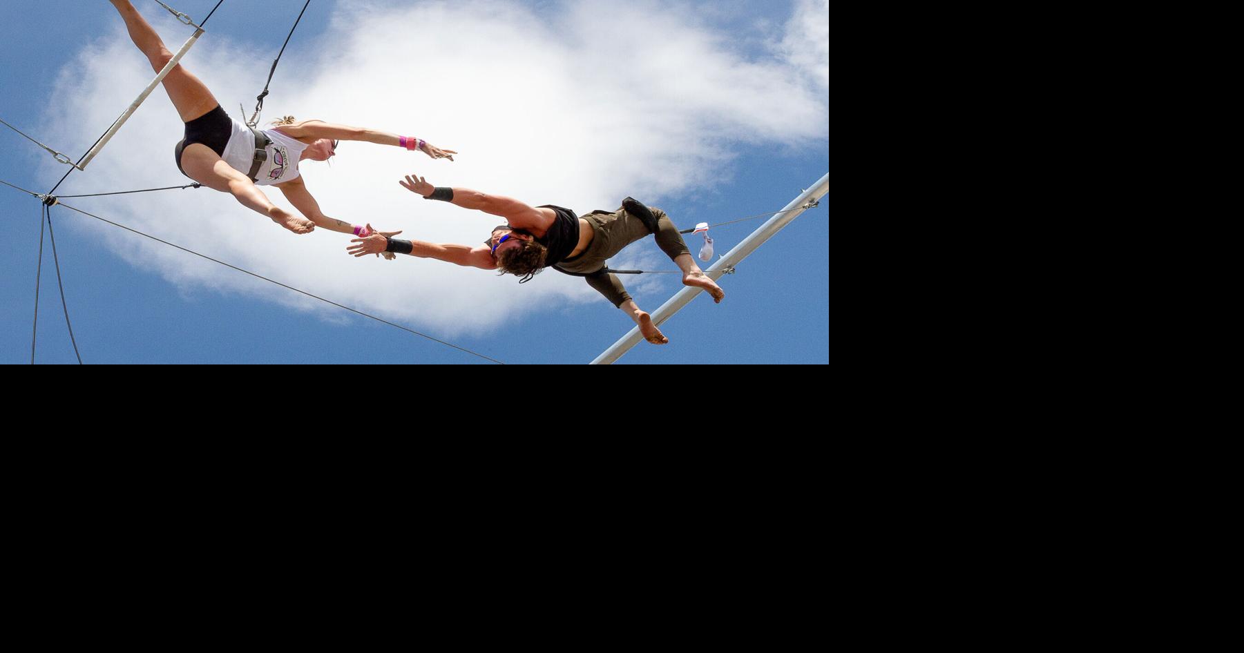 Taking to the skies: trapeze classes offered in Garden City this summer ...