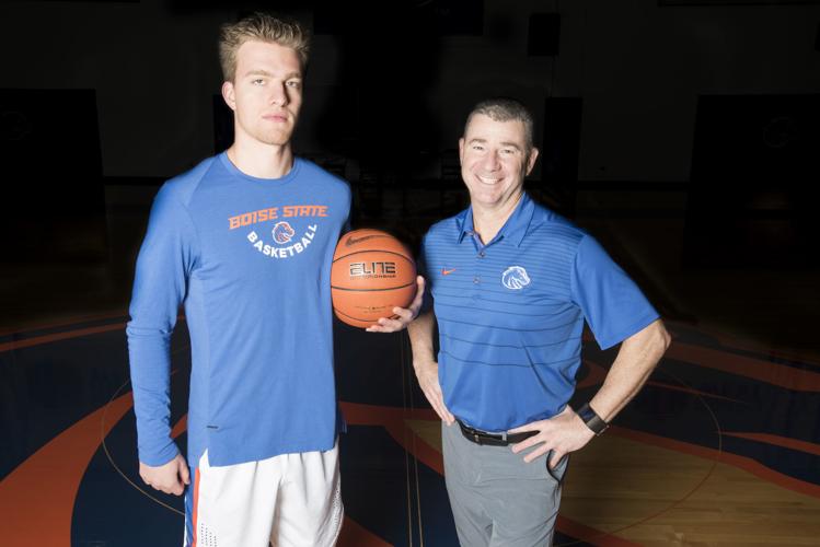 Boise State freshman Max Rice enjoying redshirt year alongside his dad ...