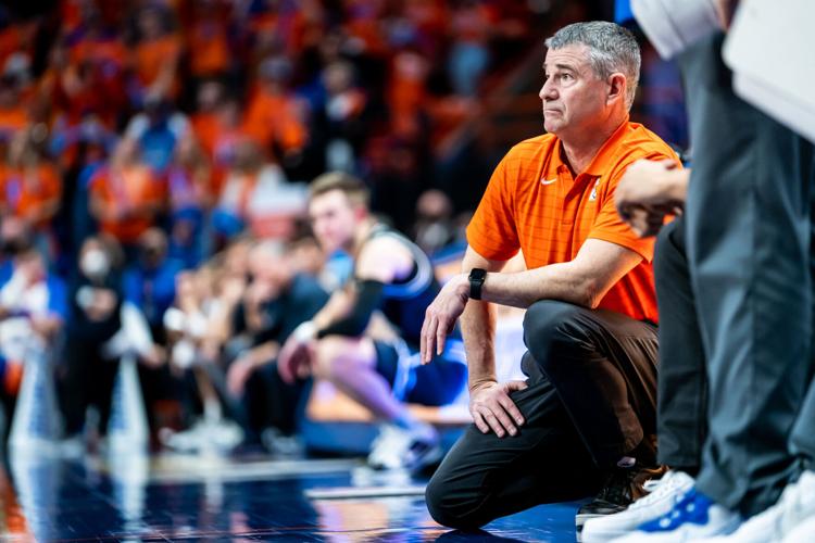 PHOTOS: Boise State holds off Utah State, pulls ahead 68-57 | Boise ...