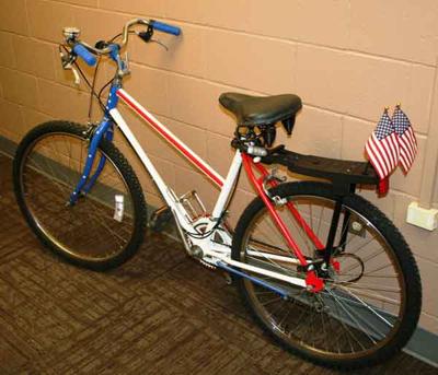 Nampan wins veteran-donated bicycle | Local News | idahopress.com